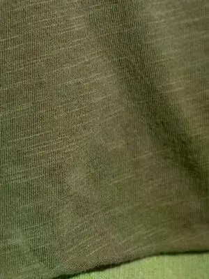 American Vintage Jacksonville V-neck Long Sleeve T-shirt - Green