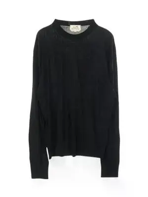 Hermès 2010s Jeu De Point Arne Sweater - Black