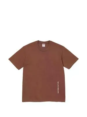 Supreme Graphic-print T-shirt - Brown