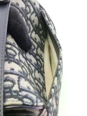 Dior Monogram Mini Saddle Tote Bag