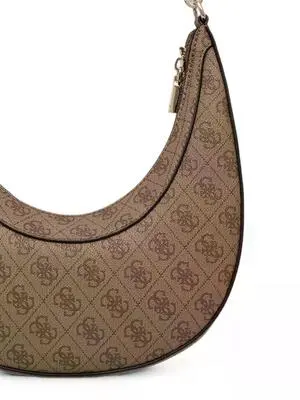 Guess Monogram Curved Tote Bag