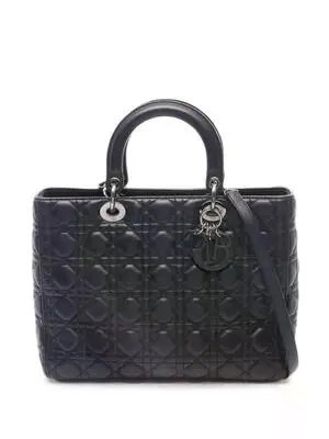 Dior 2000s Lady Tote Bag - Black