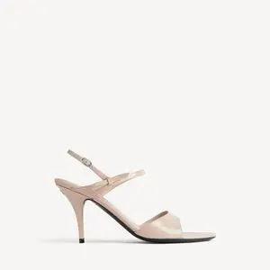 Balenciaga Avenue Bow Sandal - Beige