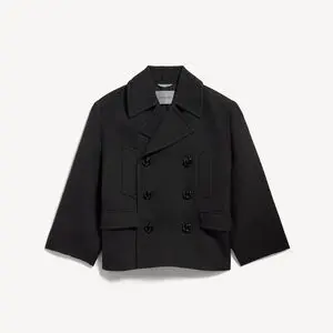 Balenciaga Short Peacoat