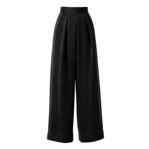 SACHA DRAKE Luxe Pleated Trouser - Black