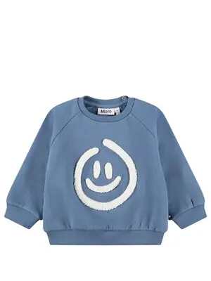MOLO Sweatshirt Organic Cotton - Blue