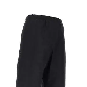 Gucci Cotton Pants With Gg Motif - Black