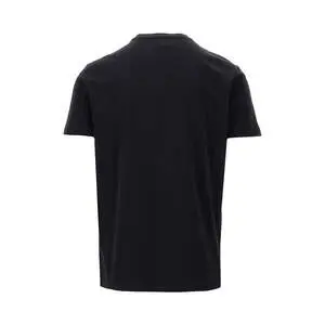Emporio Armani Pia Cotton T-shirt With Eagle Print An