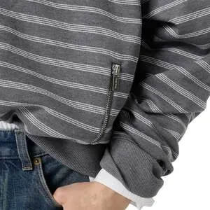 Miu Miu Striped Cotton Fleece Jacket