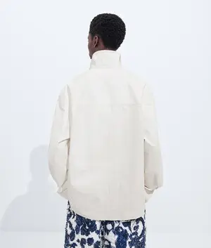 Bottega Veneta Papery Leather Overshirt