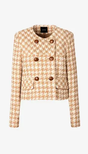 Smythe Collarless Db Mini Jacket