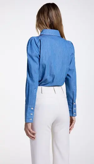 Smythe Box Pleat Shoulder Shirt
