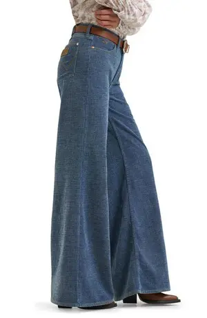 Wrangler Western High Waist Wide Leg Jeans