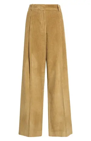 RÓHE Pleated Corduroy Trousers