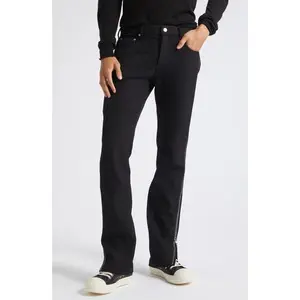 Rick Owens Vega Jeans With Zipper Detailing