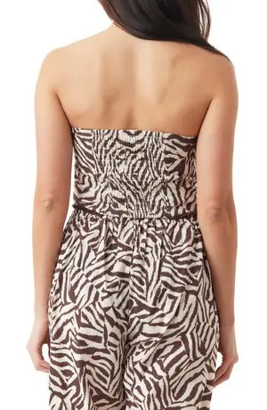 Habitual Scarf Strapless Top