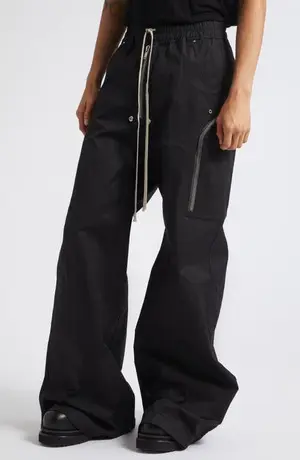 Rick Owens Heizer Belas Pants Wide Leg Trousers