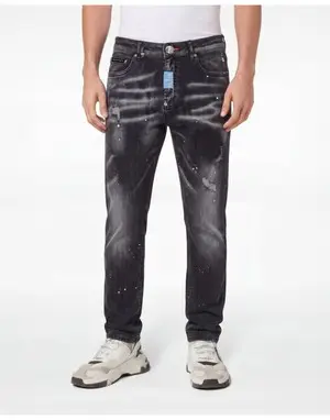 Philipp Plein Tapered Bottoms For Men