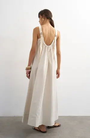 Topshop Scoop Back Maxi Dress