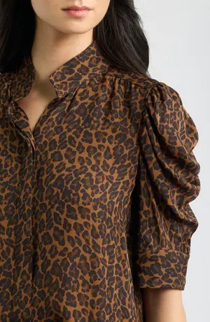 FRAME The Gillian Silk Top