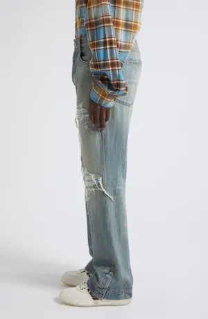 Amiri Mx1 Straight Flare Jeans