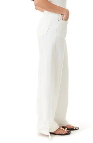 Habitual Drapey Relaxed High Waist Barrel Leg Jeans