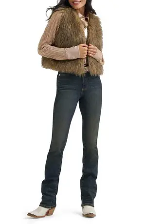 Wrangler Faux Fur Vest