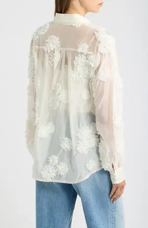 PETAL & PUP Cliona Floral Shirt
