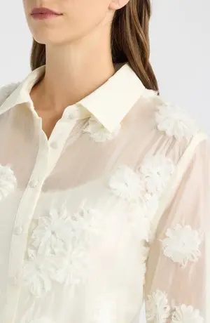 PETAL & PUP Cliona Floral Shirt