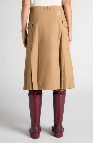 Moncler Cotton A-line Skirt