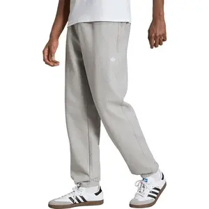 Adidas Trefoil Essentials Fleece Joggers - Medium Grey Heather
