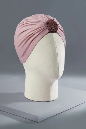 HAIR DRAMA CO Rose Gold Glimmer Headwrap