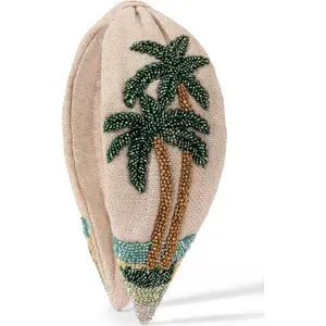 HAIR DRAMA CO Palm Paradise Beaded Headband