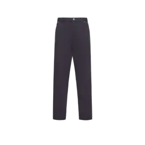 Moncler Cargo Cotton Blend Gabardine Pants - Blue