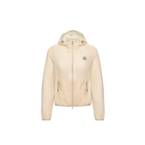 Moncler Seersucker Hooded Jacket
