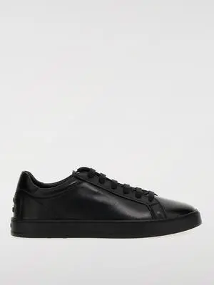 TOD'S Leather Lace-up Sneakers - Black