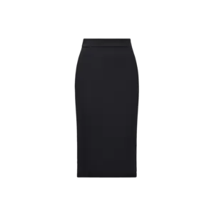 MONCLER X EDWARD ENNINFUL Neoprene Skirt - Black