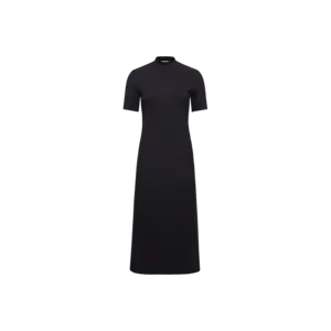 MONCLER X EDWARD ENNINFUL Midi Dress - Black