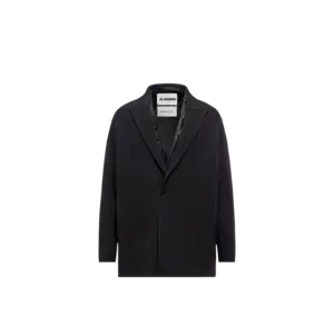 MONCLER + JIL SANDER Rhamnose 3-in-1 Wool Mono-breasted Down Jacket - Blue