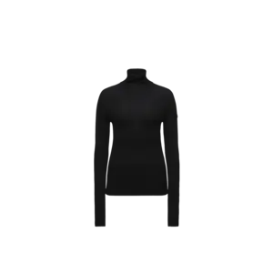MONCLER X EDWARD ENNINFUL Merino Wool Turtleneck Sweater - Black