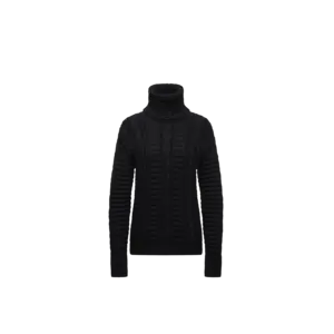 MONCLER X EDWARD ENNINFUL Wool Turtleneck Sweater - Black