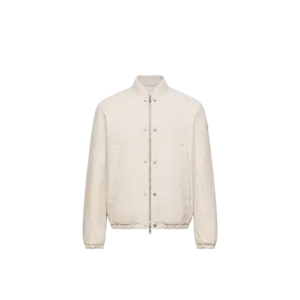 Moncler Tafoni Reversible Down Bomber Jacket - Beige