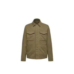 Moncler Roquille 3-in-1 Reversible Down Shirt Jacket - Green
