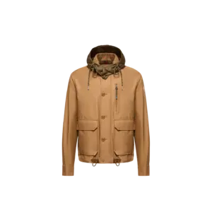 Moncler Montmirail Twill Shirt Jacket - Beige