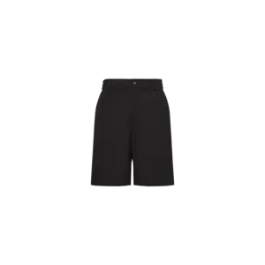 Moncler Seersucker Shorts - Black