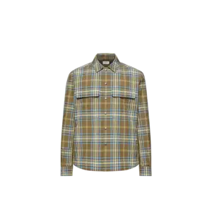 Moncler Monogram Checked Shirt Jacket