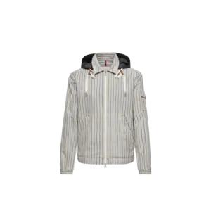 Moncler Havas Striped Poplin Shirt Jacket - Multicolor