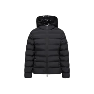 Moncler Alete Hooded Short Down Jacket