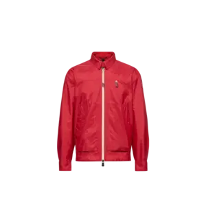 Moncler Brive Packable Shirt Jacket - Red