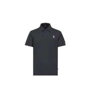 Moncler Logo Patch Polo Shirt - Blue